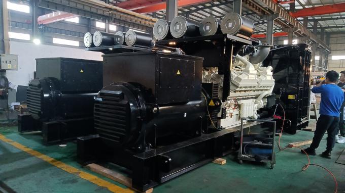 1600kw 11kv Three Phase Diesel Generators 4 Cycle In Line 16 Cylinder