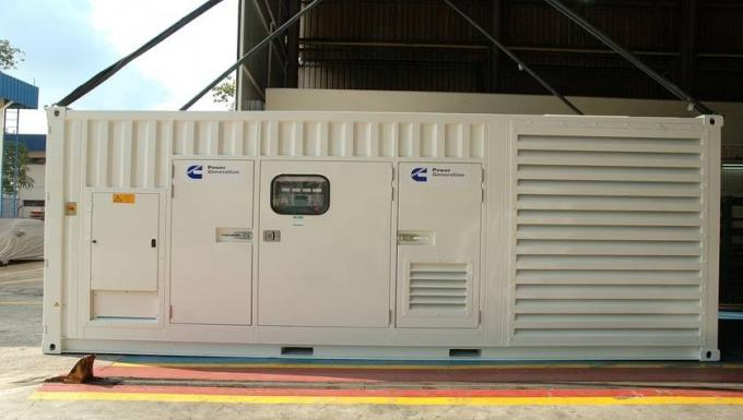 1500rpm 1800rpm Large Soundproof Diesel Generator For Hospital