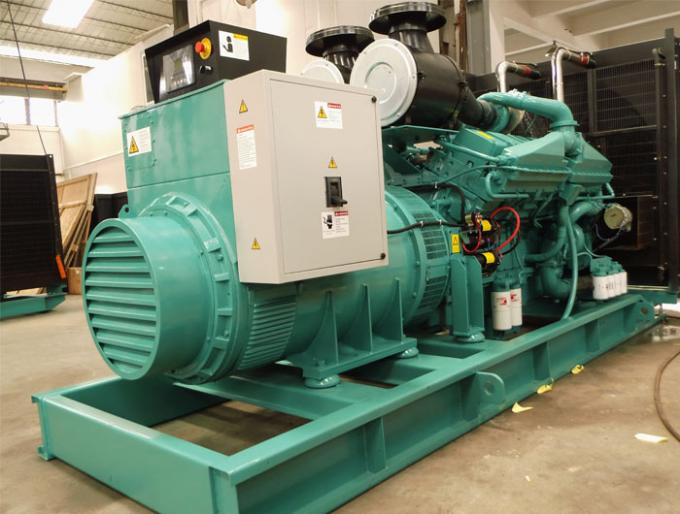 Heavy Duty Edg Emergency Diesel Generator 800kw Three Phase Cummins ...