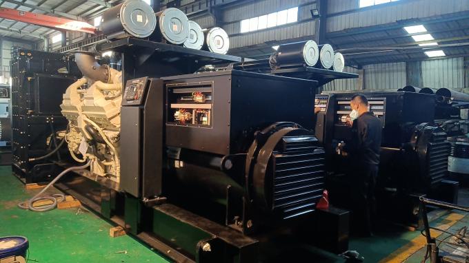 Cummins 2500kva 11kv Diesel Generator Open Type Water Cooled