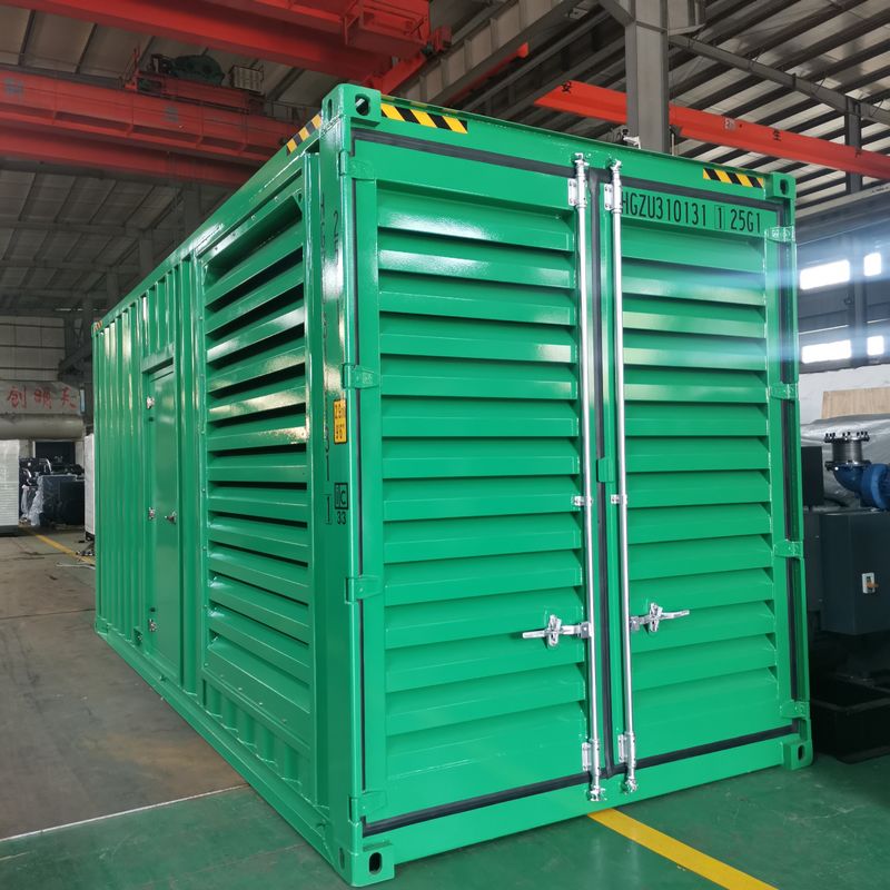 2350kVA 1880KW Container Type Genset Dynamo Electric Continuous Power ...
