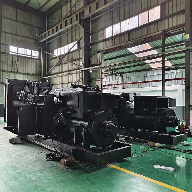 1MW Cummins Diesel Generator Set 1250kva Open Type Diesel Genset For ...