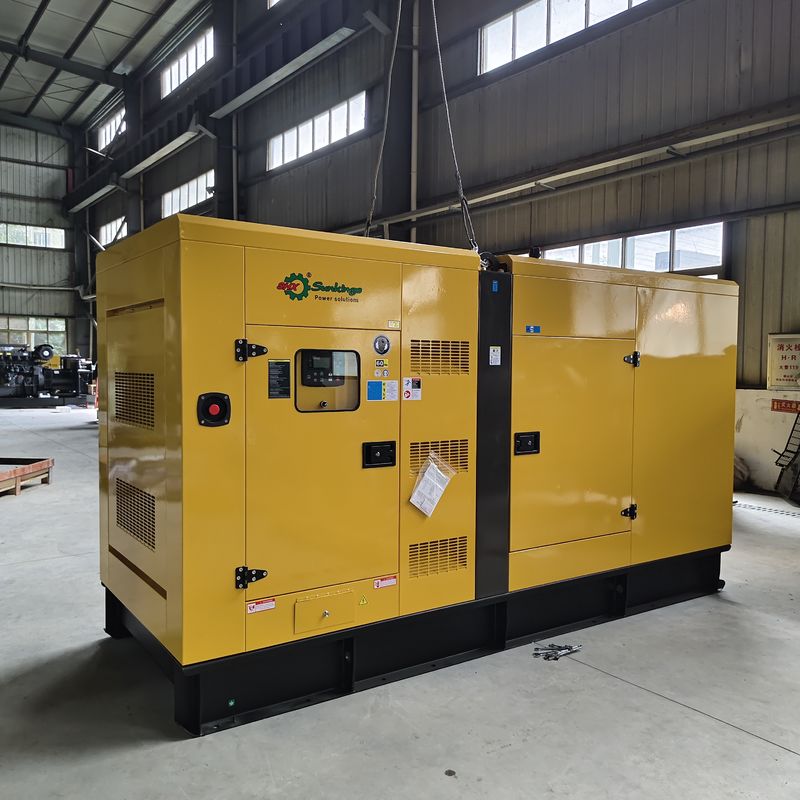 144KW Silent Power Generation System Biogas Turbine Generator Biogas Plant Efficient Type Genset ...