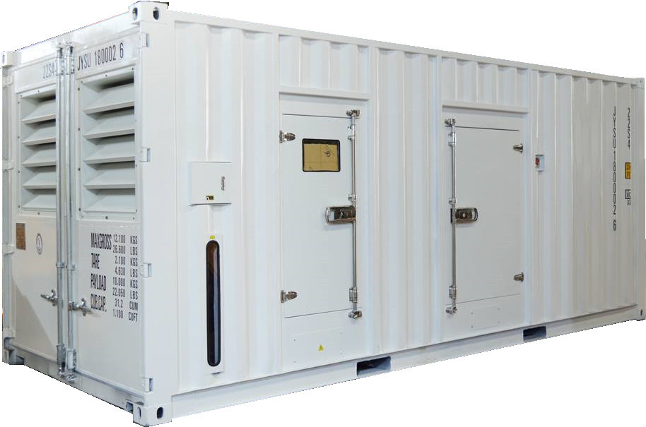 Power Container Type Silent Canopy 1500kva Power Generator