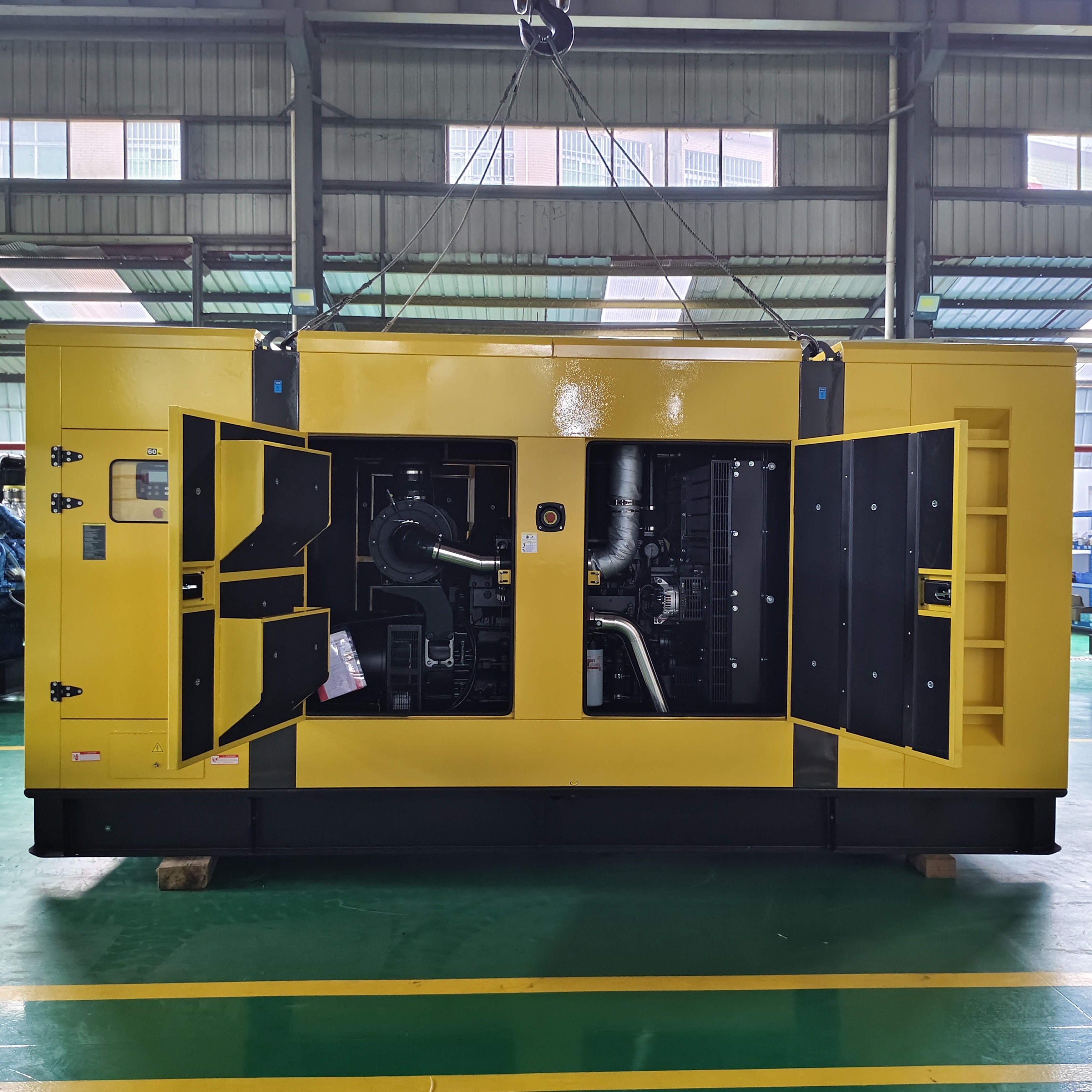 400kva Electric Diesel Generators 320kw Soundproof Diesel Generator 3 ...
