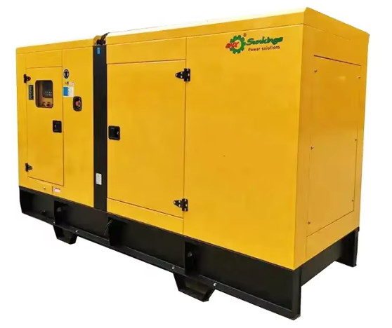 SHX 65KVA Super Silent Diesel Generator Sets Intelligent Control Panel ...