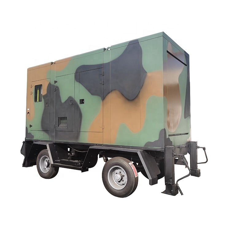 200KVA Mobile Diesel Generator with Cummins Engine & Trailer